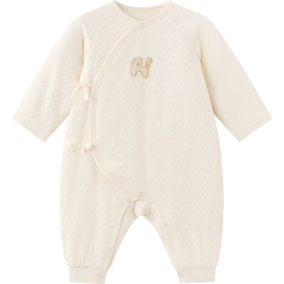 英氏连身衣抗菌夹棉秋冬男女童