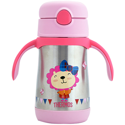 膳魔师不锈钢儿童保温杯