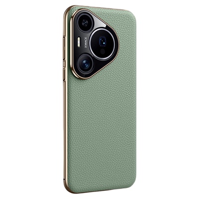 华为Pura60/70系列真皮手机壳新