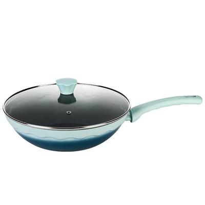 【清仓】Amercook炒锅麦饭石不粘锅平底炒菜锅专用链接