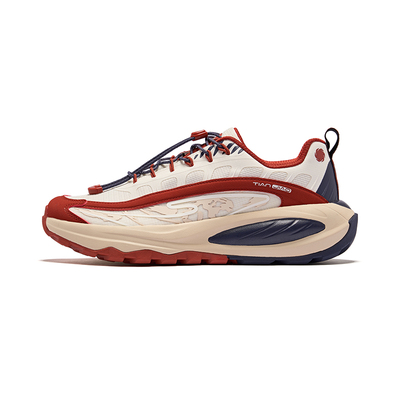 鸿星尔克红色春季新年款天骄3休闲鞋冬季男鞋潮鞋子运动鞋老爹鞋