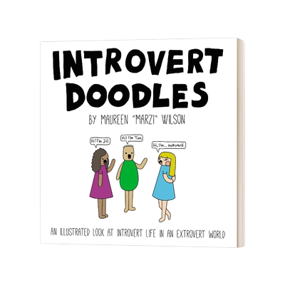 英文原版 精装 Introvert Doodles 内向的人涂鸦 英文版 进口英语原版书籍