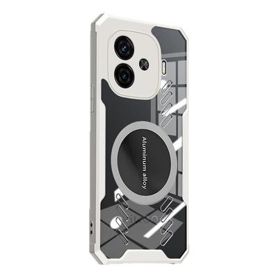 vivoiQOOz9turbo手机壳电竞散热车载磁吸适用iQOOz9x透明保护套新款气囊防摔石墨烯高端个性创意透气高级感+