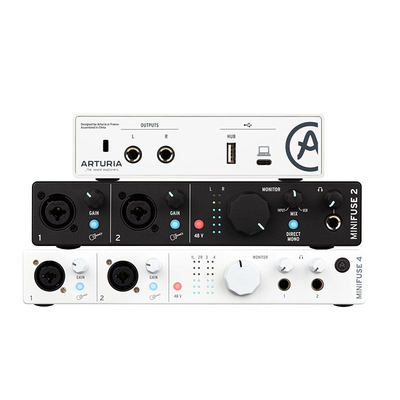 【展示样机】Arturia MiniFuse 直播 K歌有声书混录音制作OTG声卡