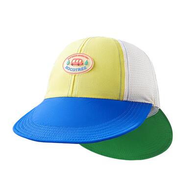 KK树新款前后防晒双帽檐鸭舌帽