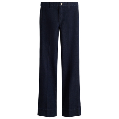 HM女装牛仔裤2026夏季新款喇叭版型微高腰老钱风牛仔裤1314625