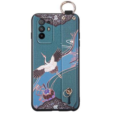 适用oppoA95手机壳硅胶斜挎挂绳