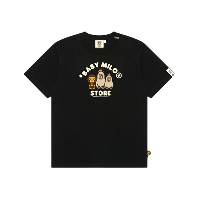 BABYMILOSTORE卡皮巴拉印花T恤