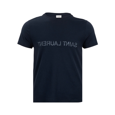 SAINTLAURENT男士圆领短袖T恤