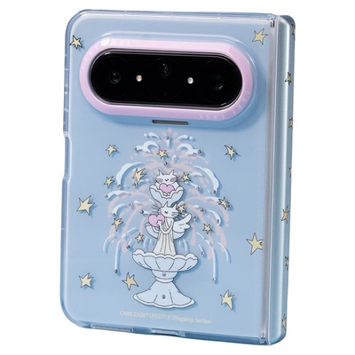CARECASE天使钻石喷泉手机壳
