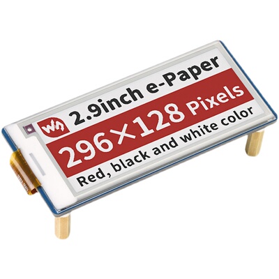 微雪pico2.9寸墨水屏模块低功耗