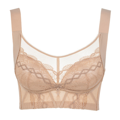 奥丝蓝黛捧有圈调整薄款蕾丝文胸