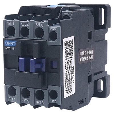 CJX2-1810正泰昆仑交流接触器NXC-18 18A 1开1闭 兼容 220V 380V
