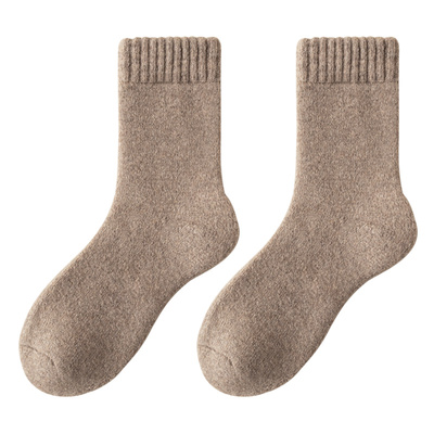 加厚羊毛袜子男士冬季