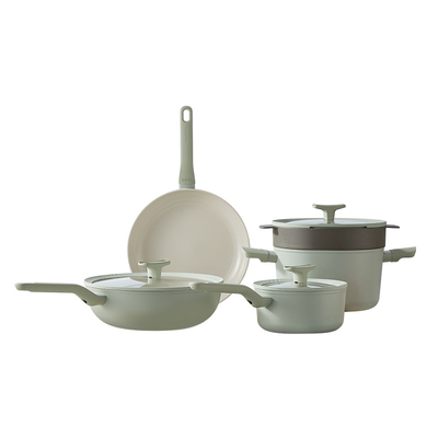 贝高福陶瓷炒锅煎锅奶锅汤锅套装