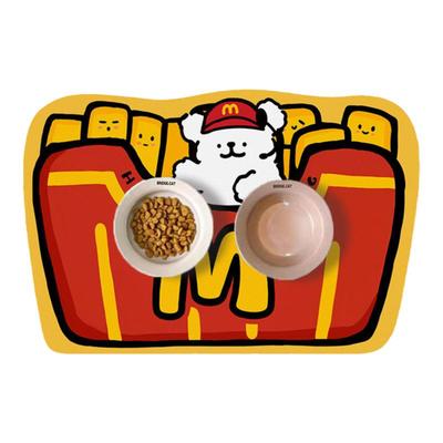 可爱猫咪宠物碗垫餐垫防水防油