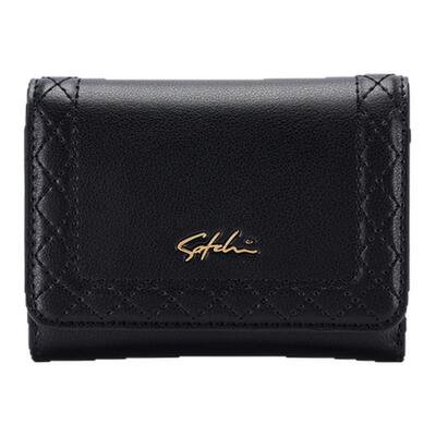 SATCHI/沙驰钱包女款高级感轻薄小巧零钱包多卡位票夹