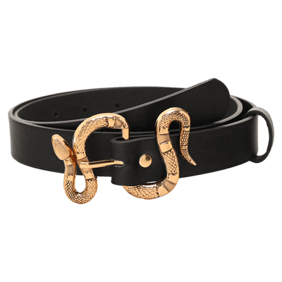 s针扣韩版简约腰带百搭