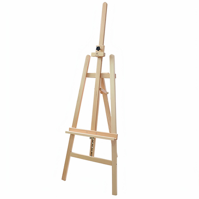 双丰素描1.55米榉木画架1.72油画架学生便携实心画架广告展览架