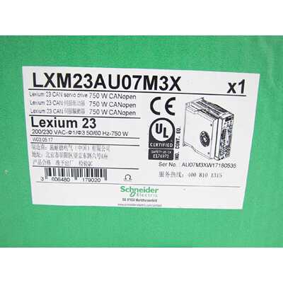 议价施耐德LXM23AU04M3X/AU07M3X/AU10M3X/AU15M3X/AU20M3X/AU45M