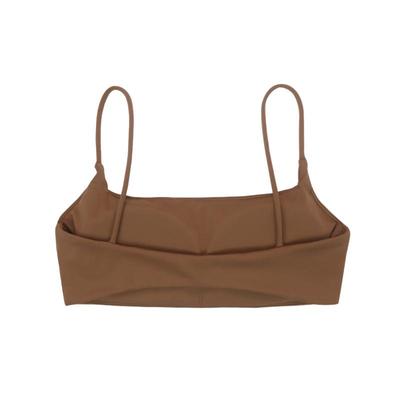 瑜伽服裸感文胸健身内衣女