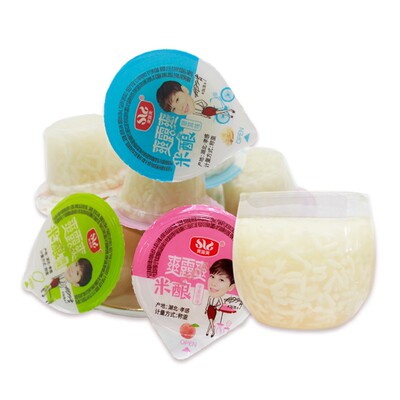 爽露爽米酿米酒湖北孝感果冻