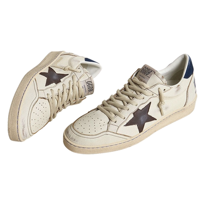 Golden Goose男款Ball Star黑色星星拼接休闲鞋礼物GGDB