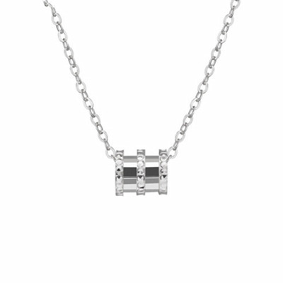 s925纯银森系小蛮腰锁骨项链女ins潮网红简约小众设计百搭配气质