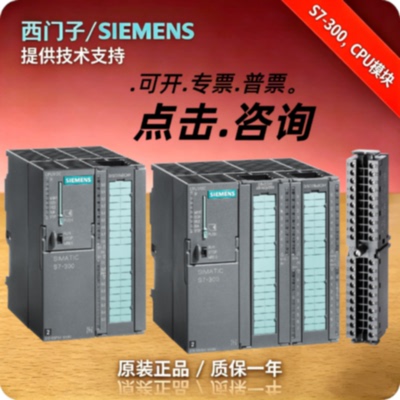 议价西门子6ES7313-6BG04-0AB0 S7-300 CPU313C紧凑型PLC模块全新