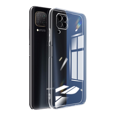 适用华为nova6se手机壳透明直边