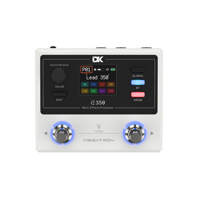 DK iE-350电吉他综合效果器失真可充电带鼓机蓝牙多功能效果器