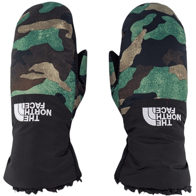 北面儿童可触屏保暖连指手套