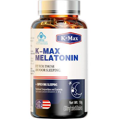 KMAX康麦斯褪黑素睡眠片美国进口