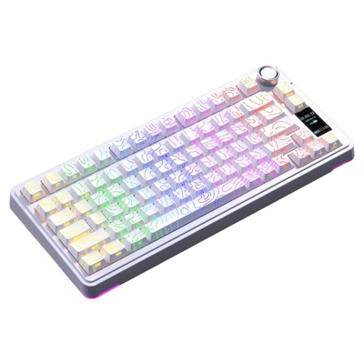 S75pro智能屏三模客制化机械键盘