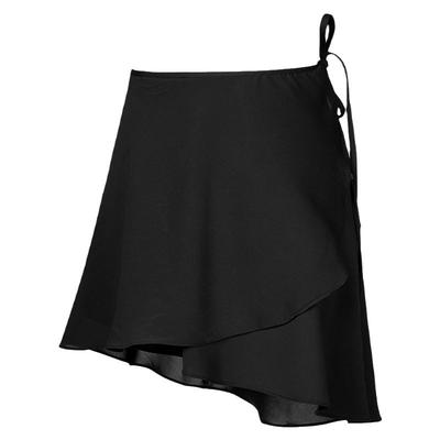 遮臀屁帘一片雪纺裙锐舞舞蹈短裙