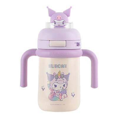 杯具熊儿童学饮吸管杯