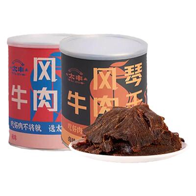 太丰食品风琴牛肉干礼盒罐装