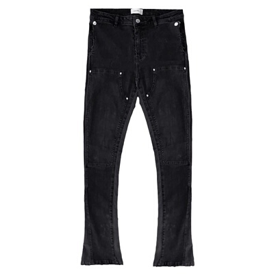 ASKYURSELF拼接水洗vibe高街长裤