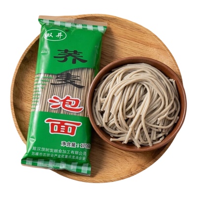 内蒙特产敖汉双井荞麦泡面免煮荞面面条饸饹冷面凉面挂面赤峰粗粮