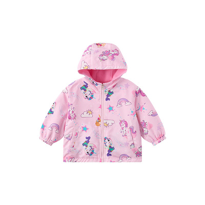 汪汪队女童冲锋衣类型外套