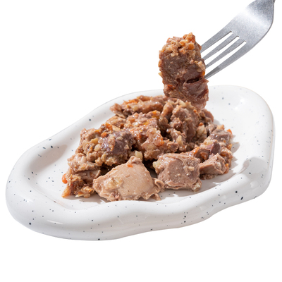 成犬幼犬熟自制狗饭鲜肉鲜食狗粮狗鲜蒸粮湿粮主食罐头拌饭试吃
