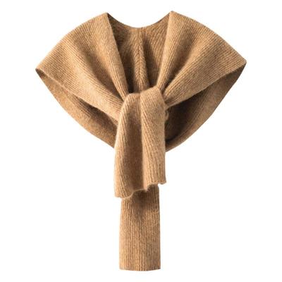 围巾披肩羊绒连帽韩版女秋冬