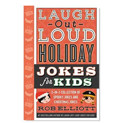 【现货】【笑爆肚子的笑话】节日笑话英文儿童章节书进口原版书Laugh-Out-Loud Holiday Jokes for Kids Elliott著Harpercoll