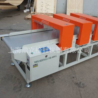 平台智能型台式检针机前后送料收料滚筒JZQ-600SK三龙门检针机