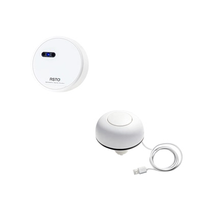 马桶自动感应冲水器插电款式多