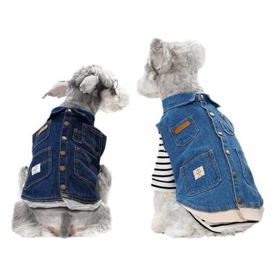 牛仔外套宠物服装blueport