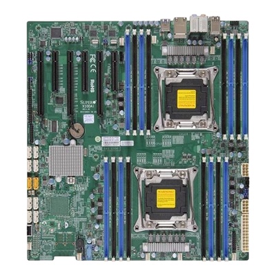 X10DAI服务器双路主板E-ATX E5-2666V3*2企业级原装正品LGA2011-3