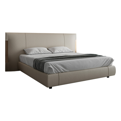 AMAL床乔登意式极简真皮床