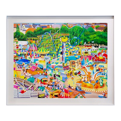 现代装饰画潮流版画卧室挂画