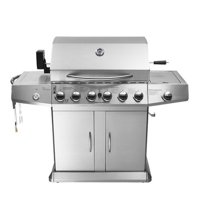 高端不锈钢燃气庭院大型烧烤炉